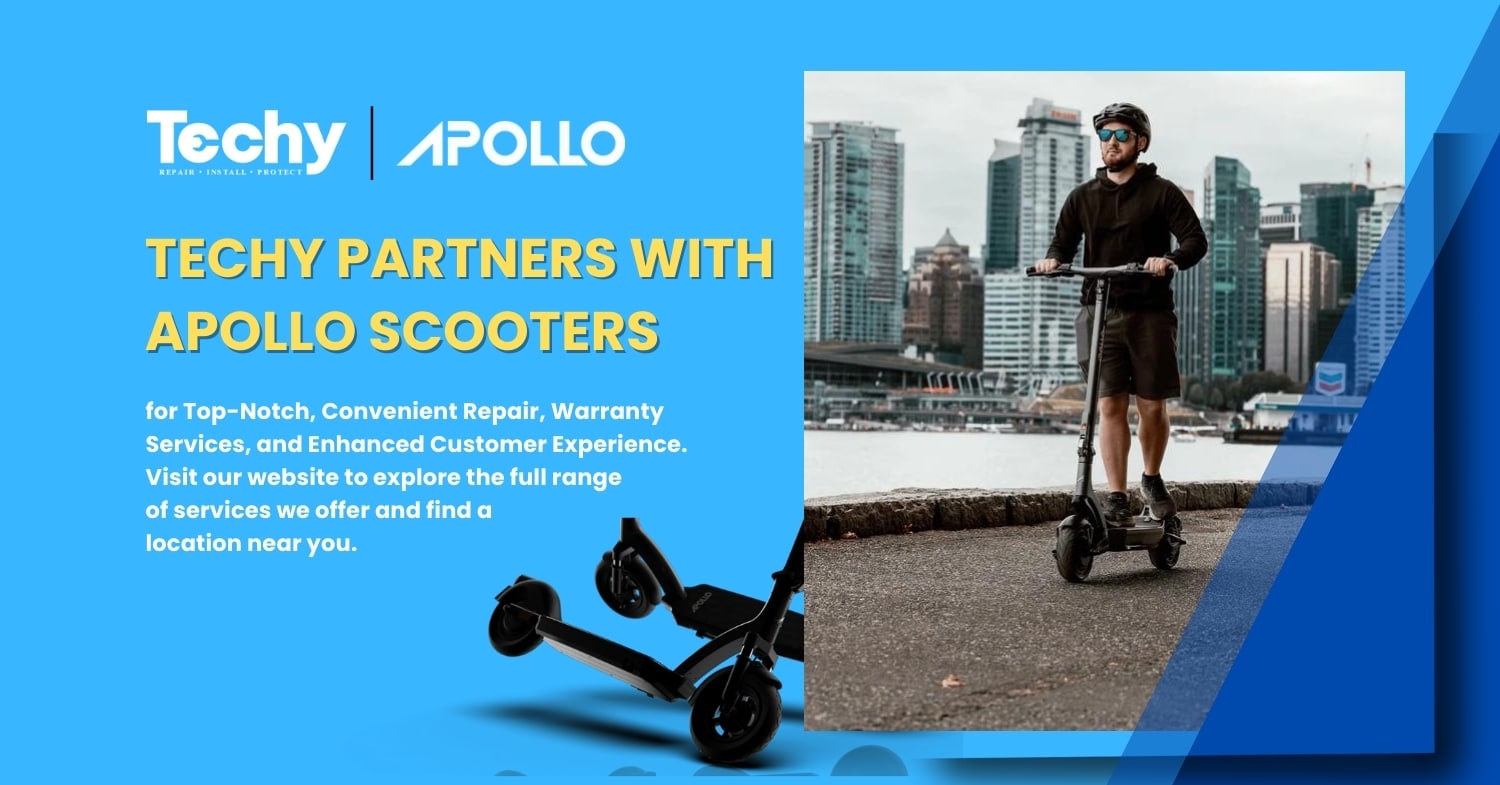 Techy Partners with Apollo Scooters for Superior Service & Warranty ...